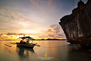 PALAWAN | Sunset at Coron’s Banol Beach - Lakad Pilipinas